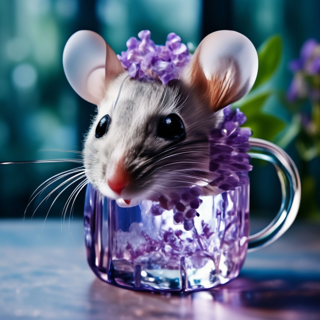 "I drank a mug of mineral water and turned lilac into too many mice in ...