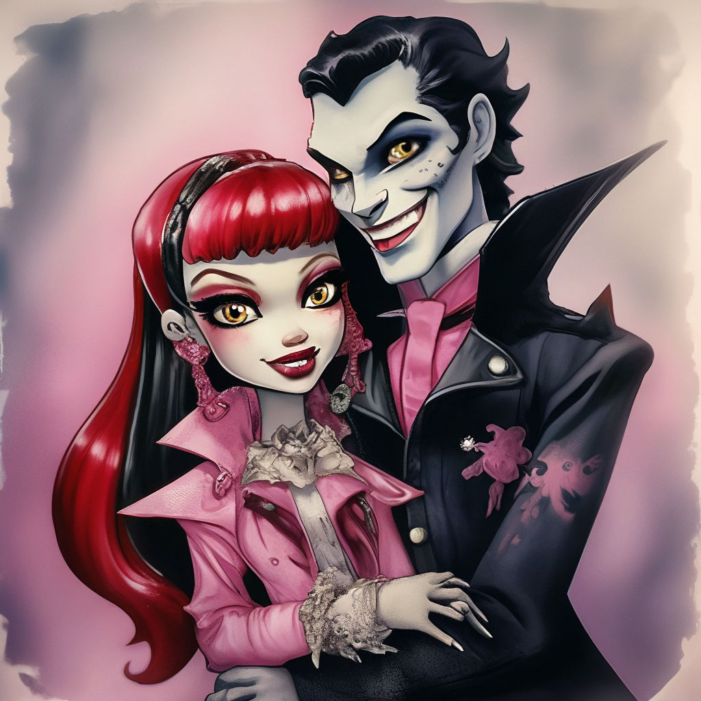 "Monster high draculaura. in full growth. the most beautiful vampire ...
