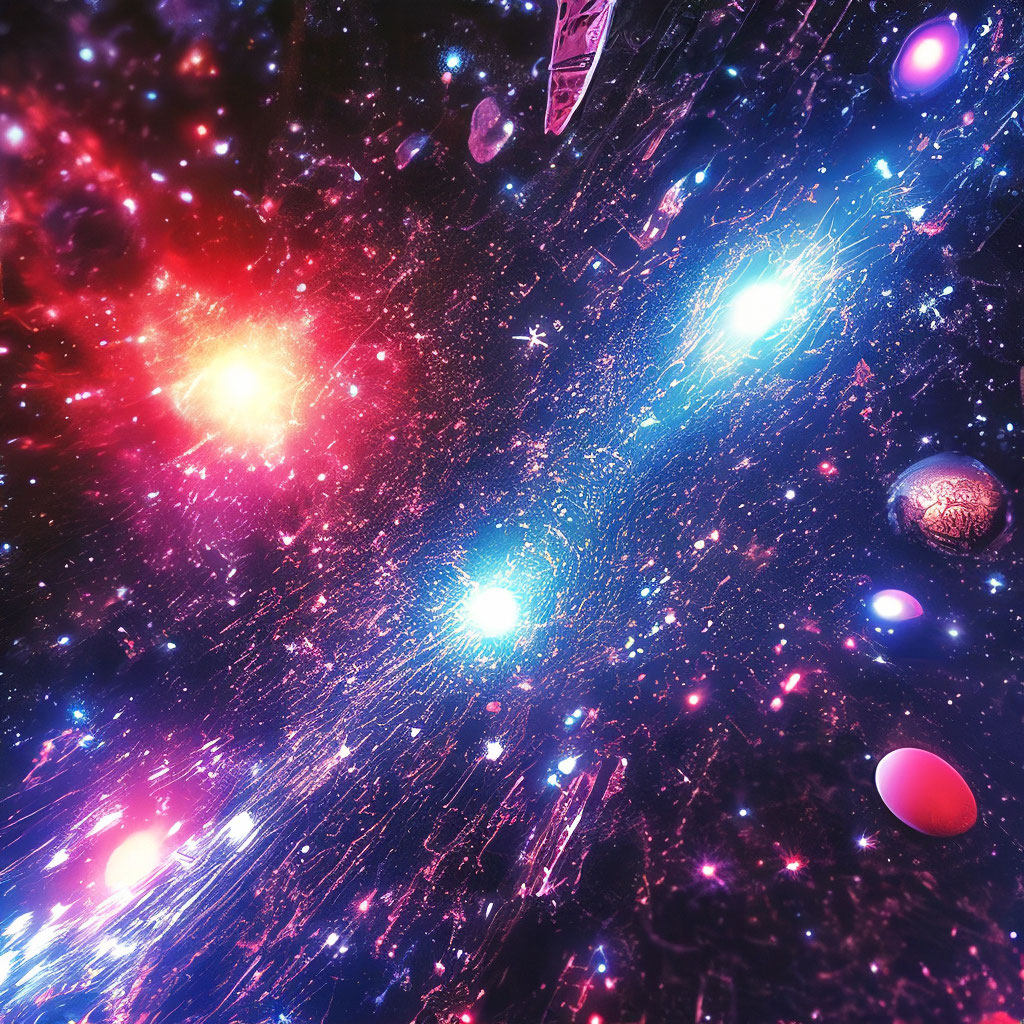 "Infinite outer space Stars Galaxies Planets Black Holes Solar Systems ...