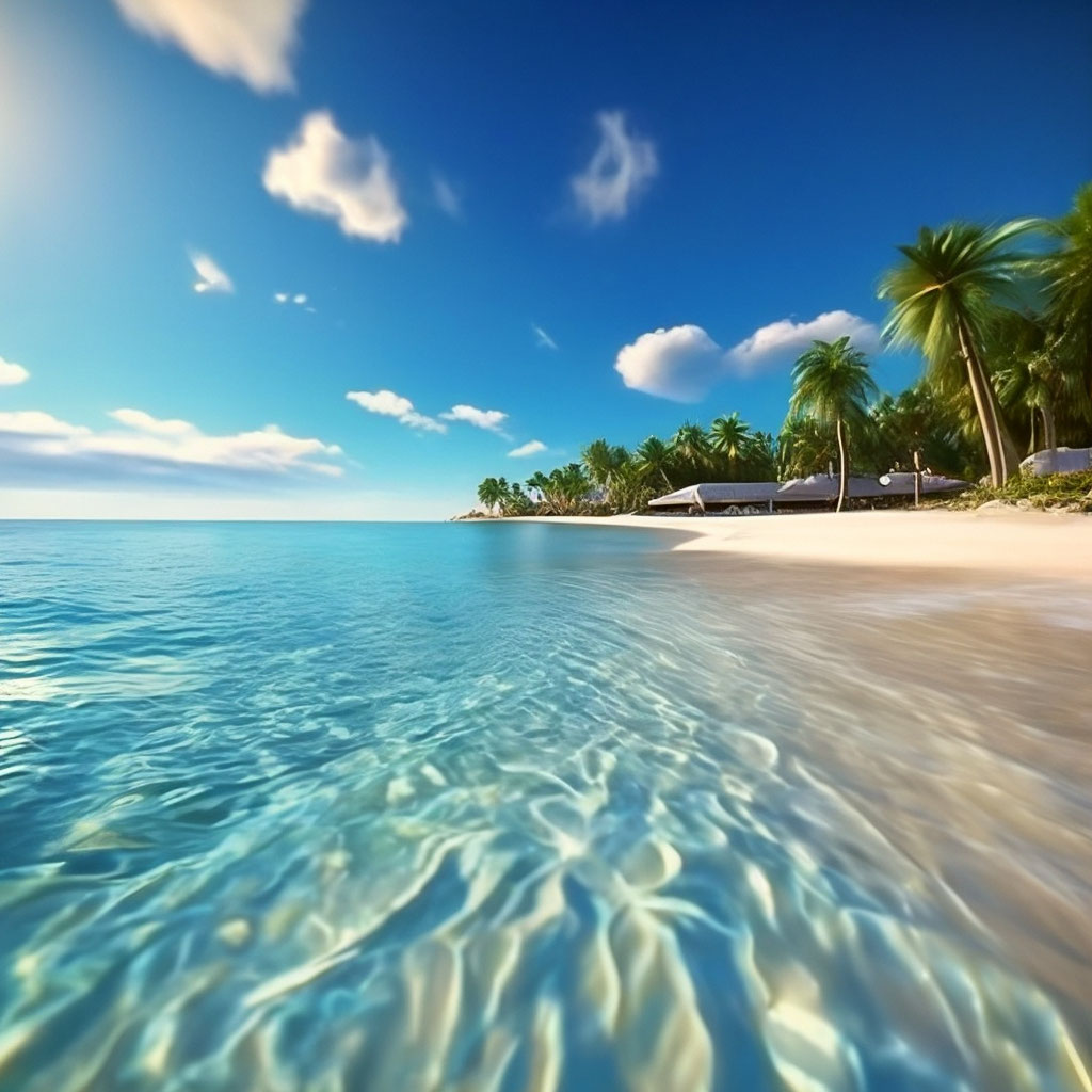 "Sea of joy, aesthetically pleasing, beautiful, realistic" — image ...