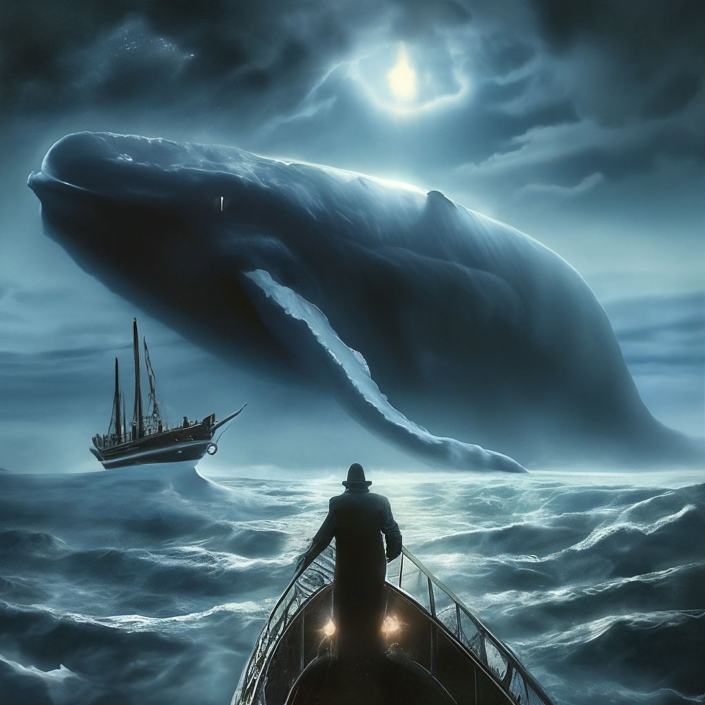 "I dream of horror, sailing on a whale at night in the ocean, an ...