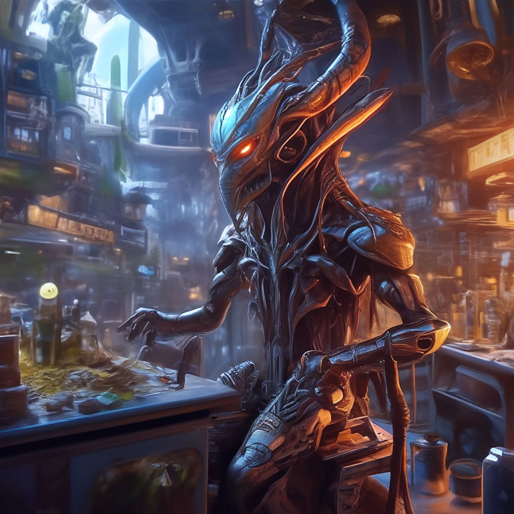 "Crazy life, sick world, chaotic life, humanoid anthropomorphic lords ...