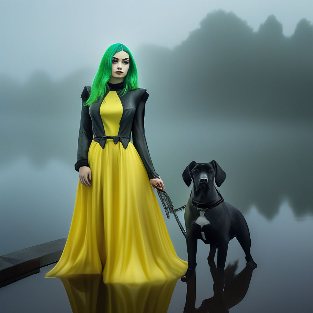 "Professional photo high resolution brightness gloss a beautiful Goth ...
