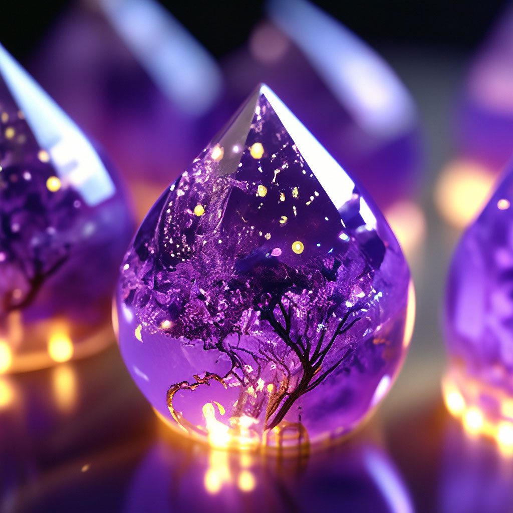 "Epoxy resin lavender. aesthetically high detail professional photo ...