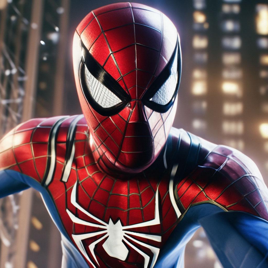 "Spider-man 3 on ps6" — image created in Shedevrum