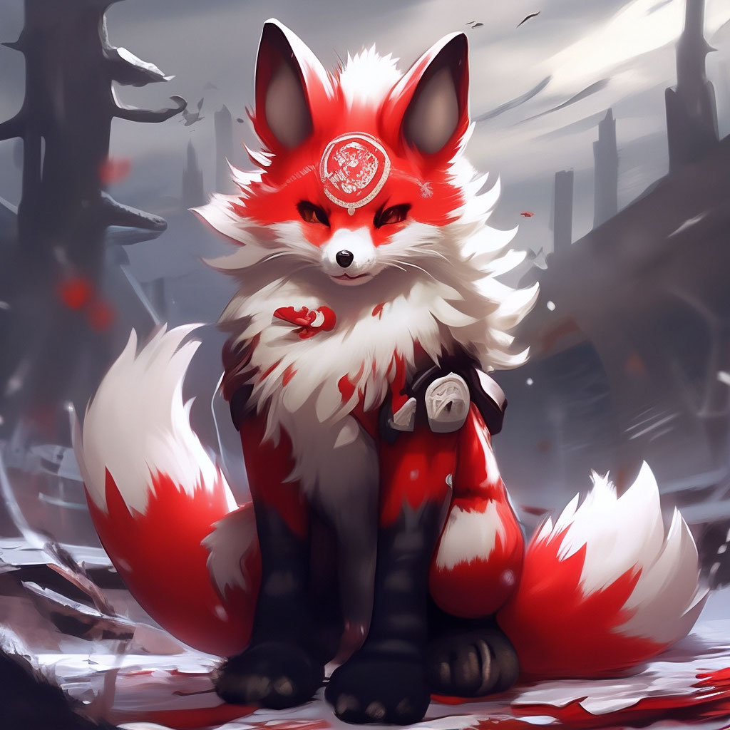"Furry kitsune is the cutest furry, fluffy, red patterns" — image ...