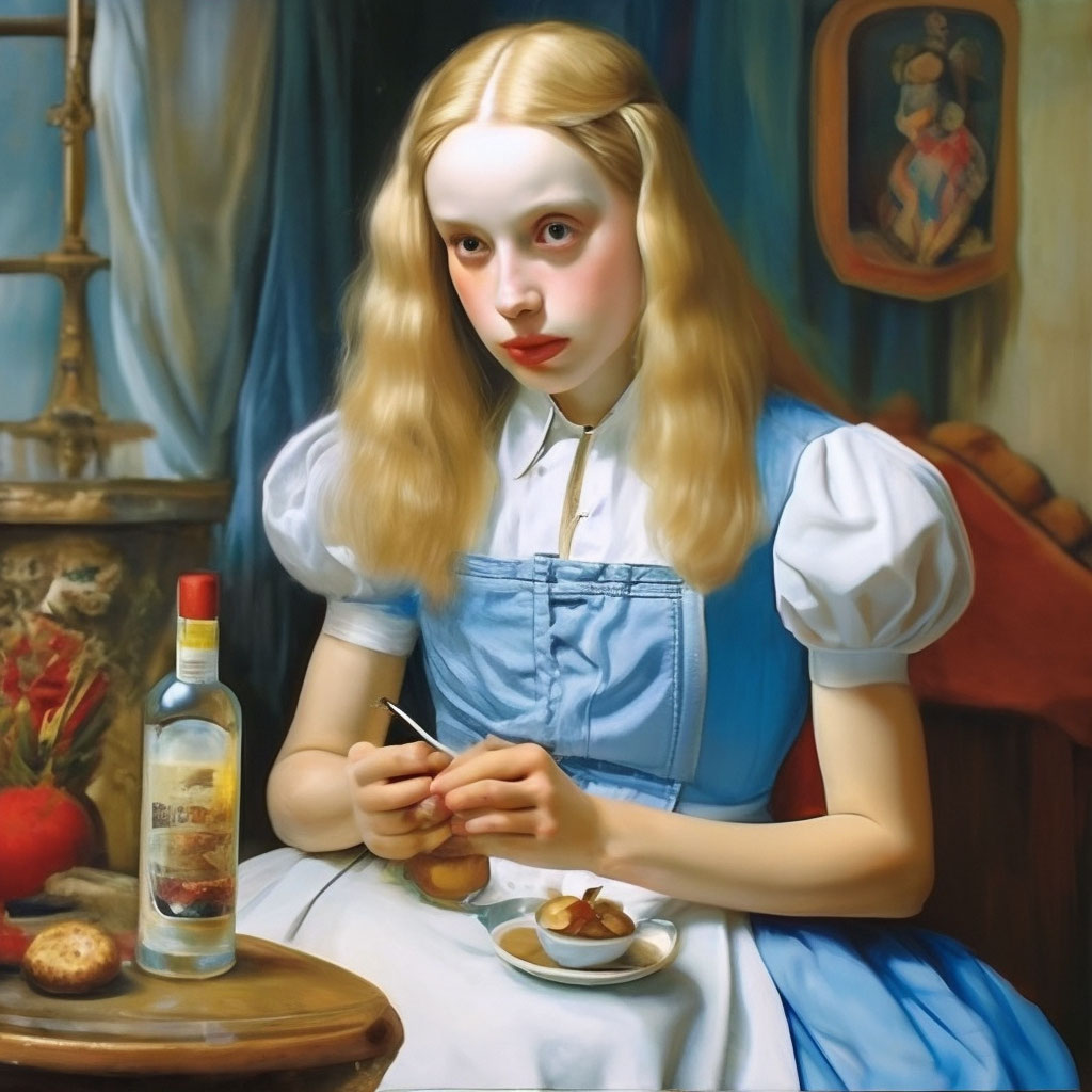 "Who is Alice? Suddenly she doesn't smoke! What if she doesn't drink ...