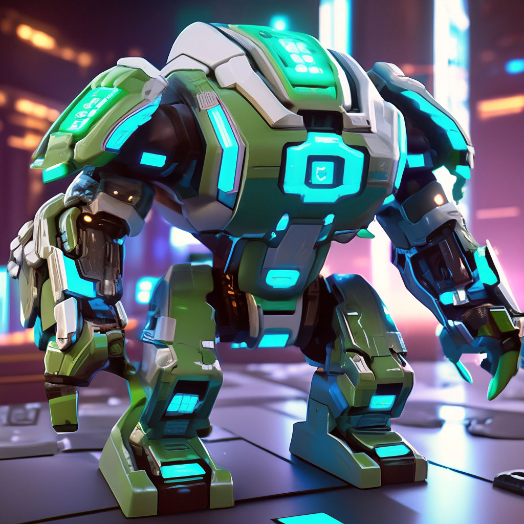 "Futuristic super armored Lego cyber Galaxy StarCraft juggernaut from ...