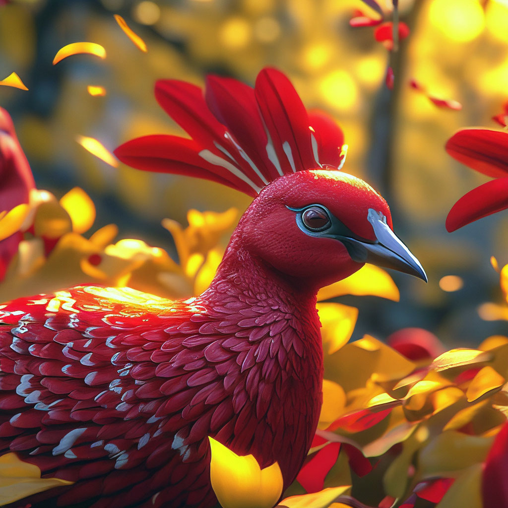 "Red muzzles The Stars were grinning Looking at Autumn From behind the ...