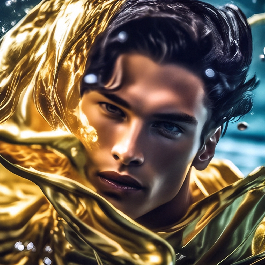 "Professional shooting for a magazine. male model appearance, brunette ...