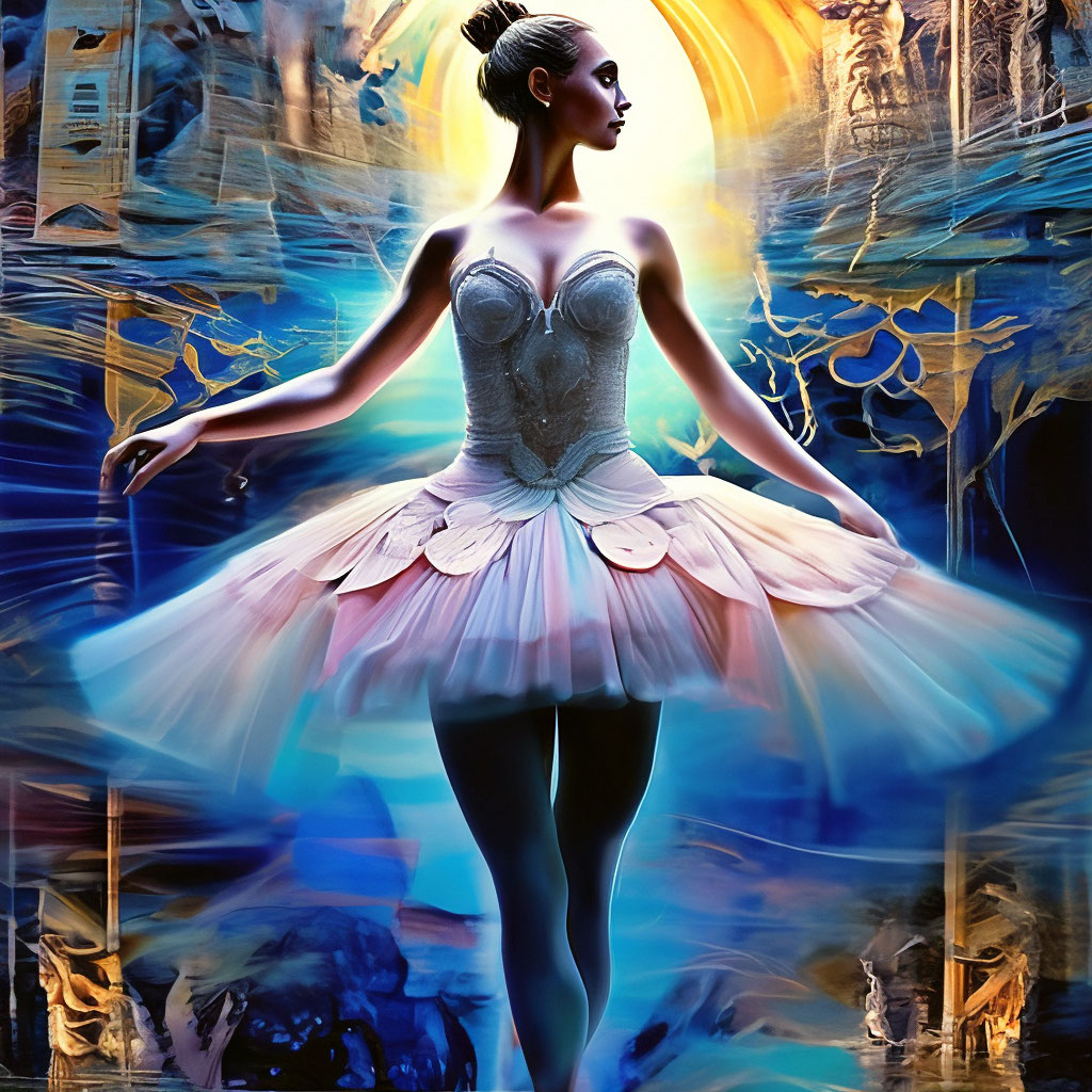 "Very beautiful, fabulous, exciting, realistic ballerina in a tutu ...
