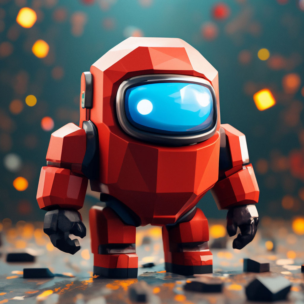 "Amogus" — image created in Shedevrum