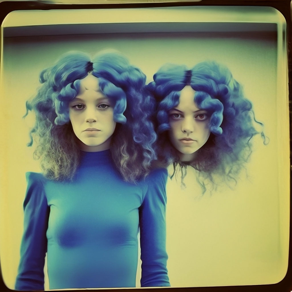 "Craniopagus parasiticus girl with two fused heads,fullbody shot ...