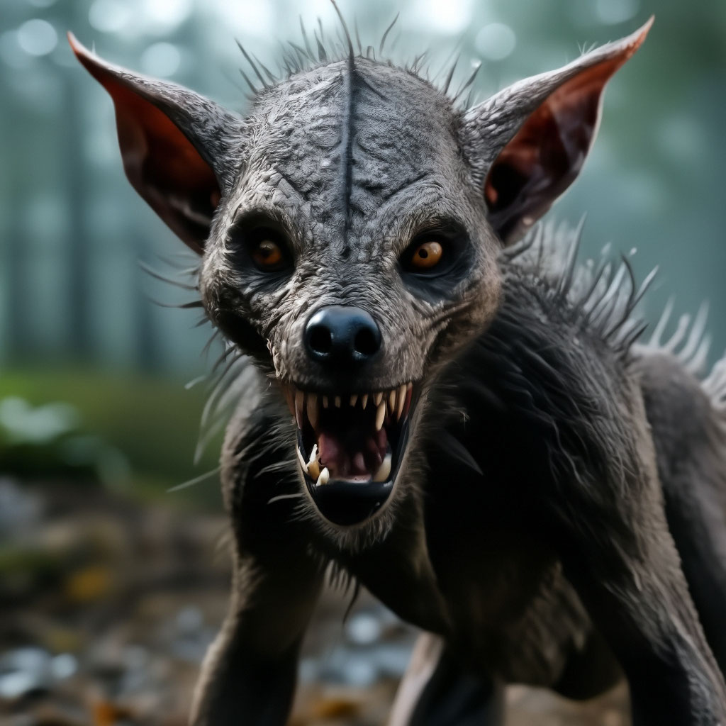 "Chupacabra, extremely realistic, high quality, high resolution ...