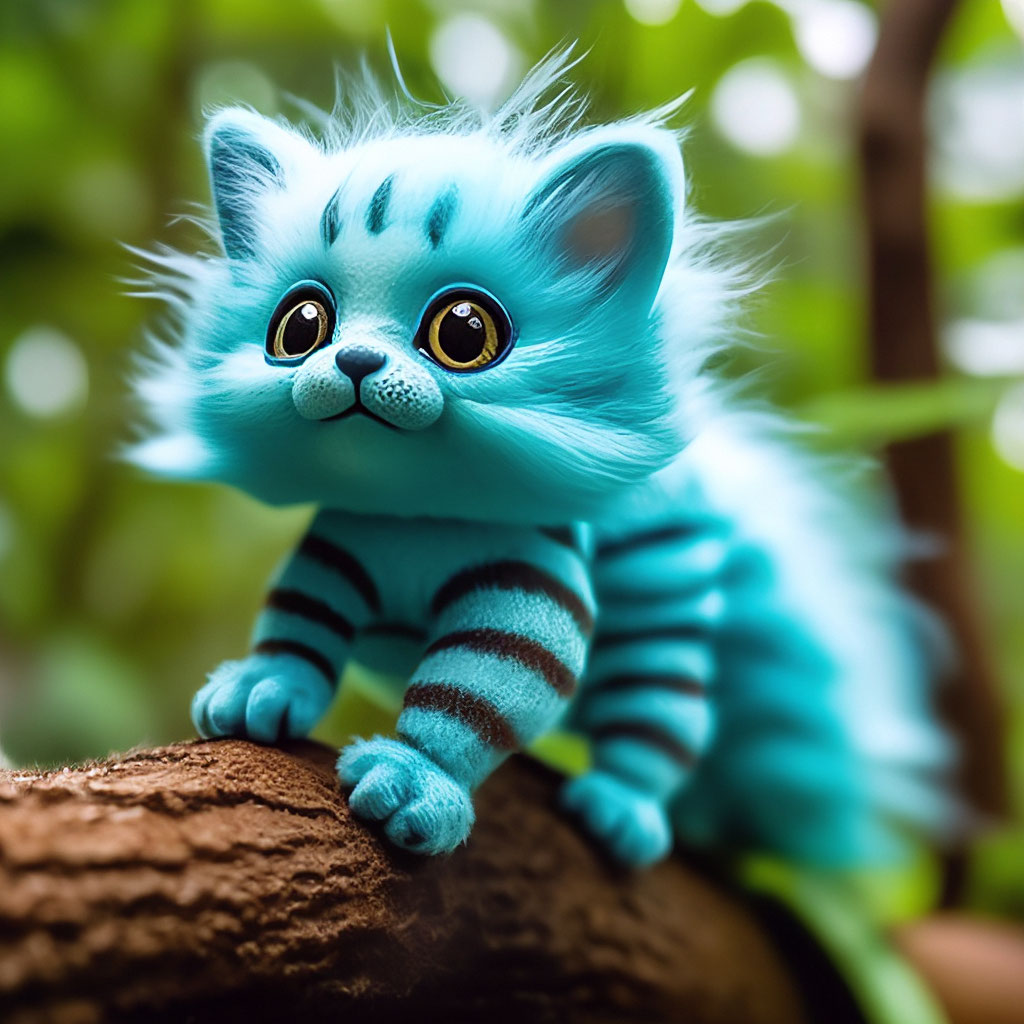 "Caterpillar Shailushai Cute Smurf, realistic fluffy caterpillar Smurf ...