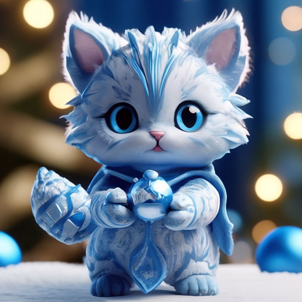"Mood🎄 Helen Wolf — Detailed Intricate Ultra-cute miniature Cheshire ...