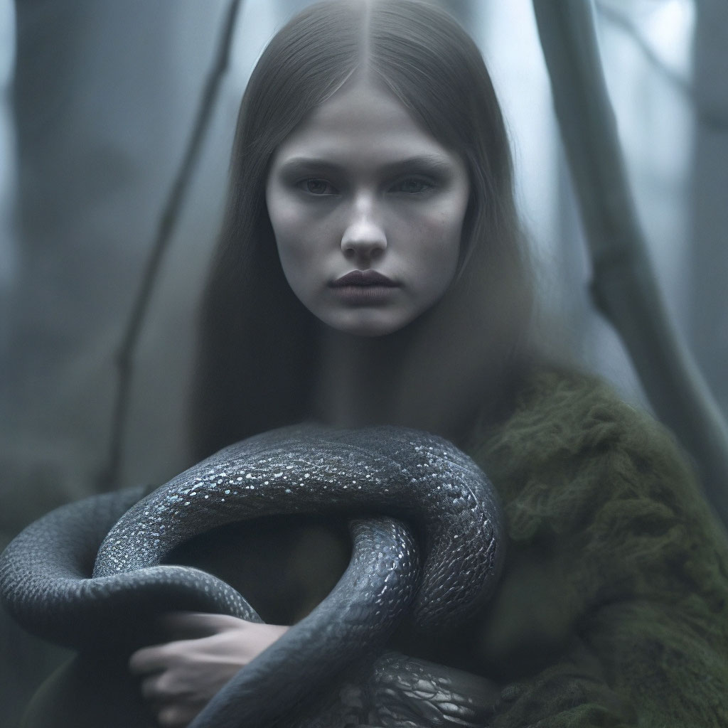 "Alyosha Popovich and Tugarin the snake, realistic cinematic, fairy ...
