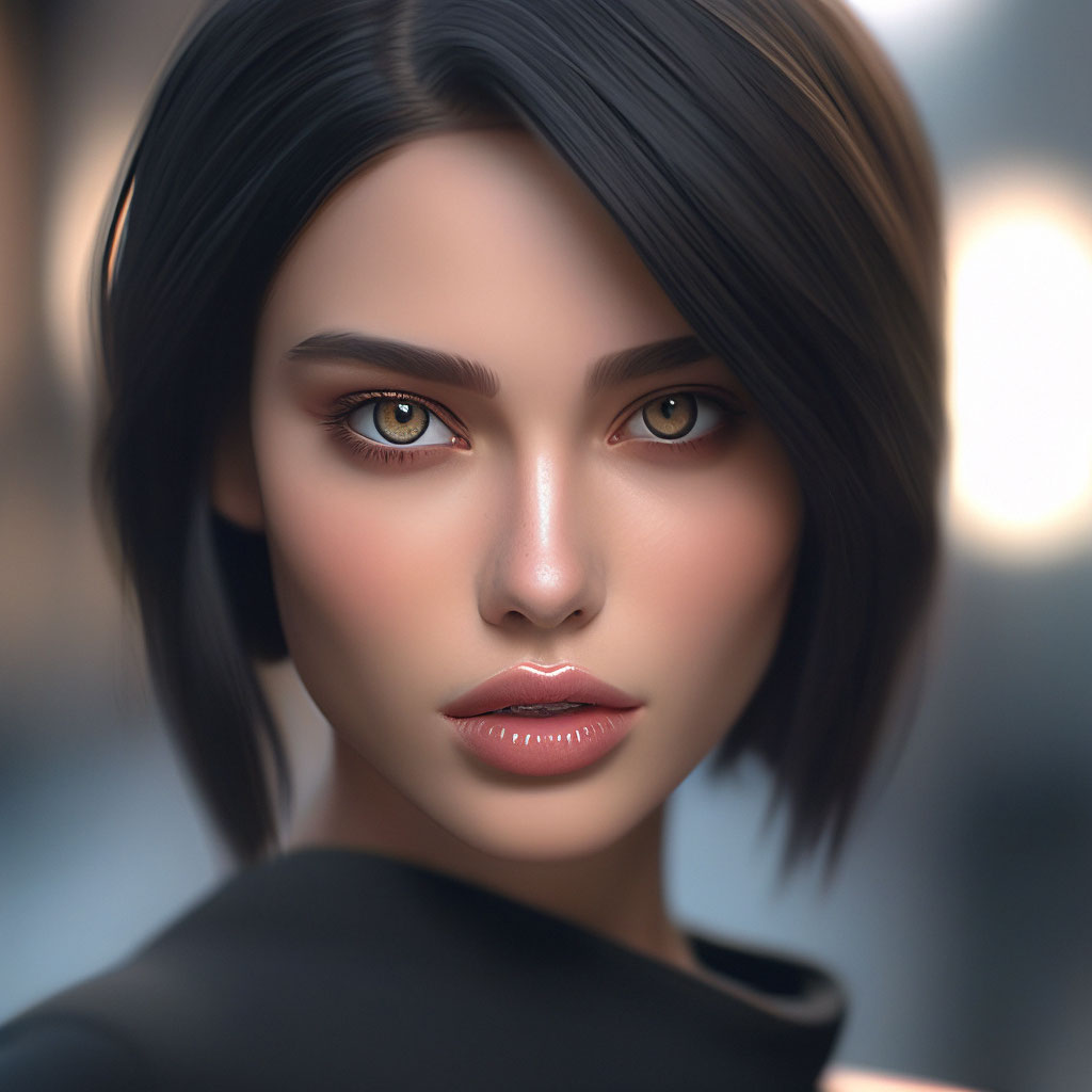 "Beautiful girl top model, vogue style photo hyper realistic ...
