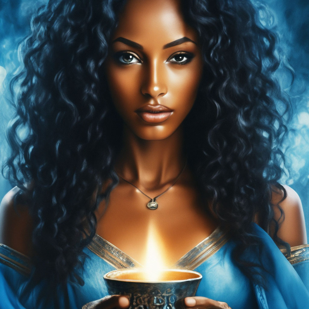 "Highly detailed pencil drawing of Beautiful Esoteric Ethiopian woman ...