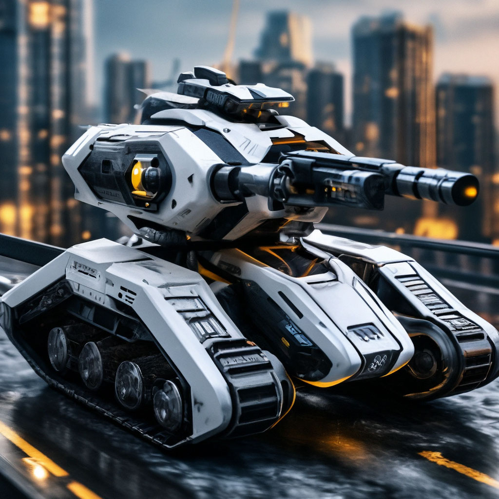 "Cybertank upgraded with a zenith complex and a laser cannon." — image ...