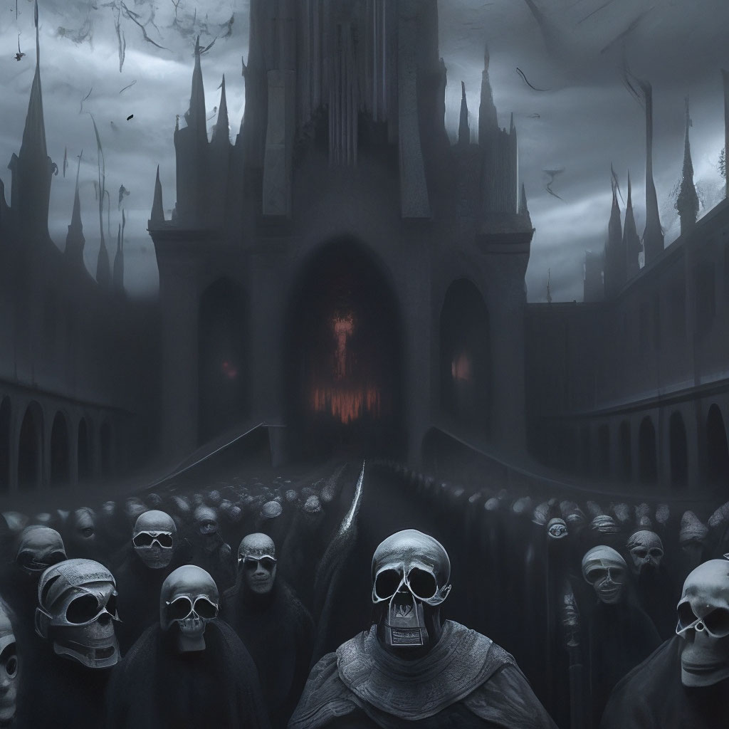 "Ignorabimus ----- Surrealism. Dark Gothic art. Horror. highly detailed ...