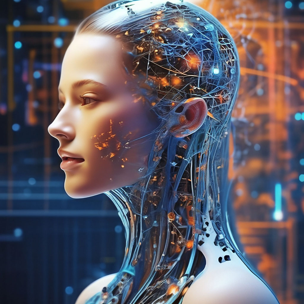 "Neural network and art" — image created in Shedevrum