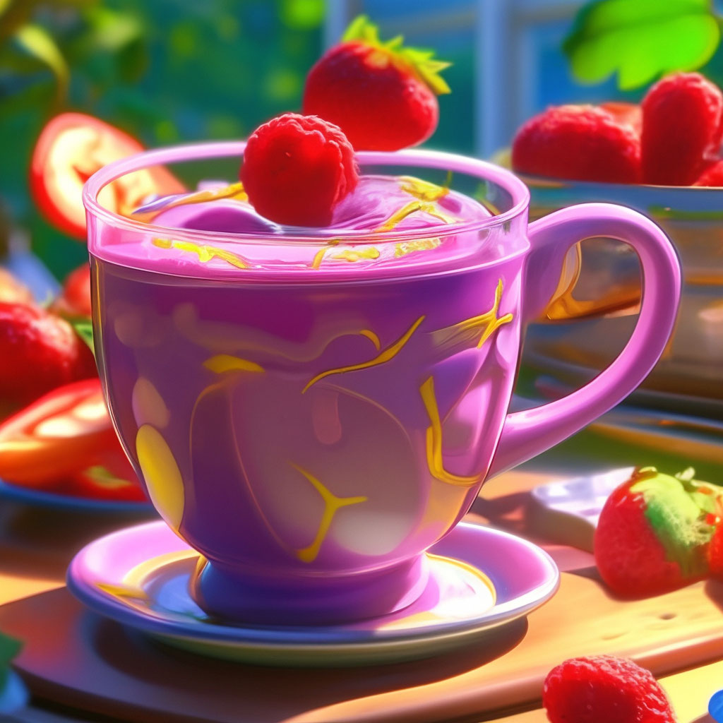 "Good morning, have a great day with a taste of happiness! high ...