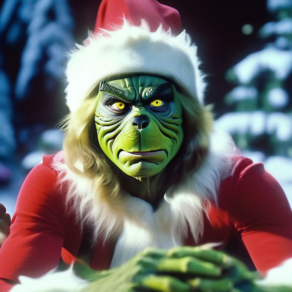 "New Year's Movie The Grinch is the thief of Christmas cinematic ...