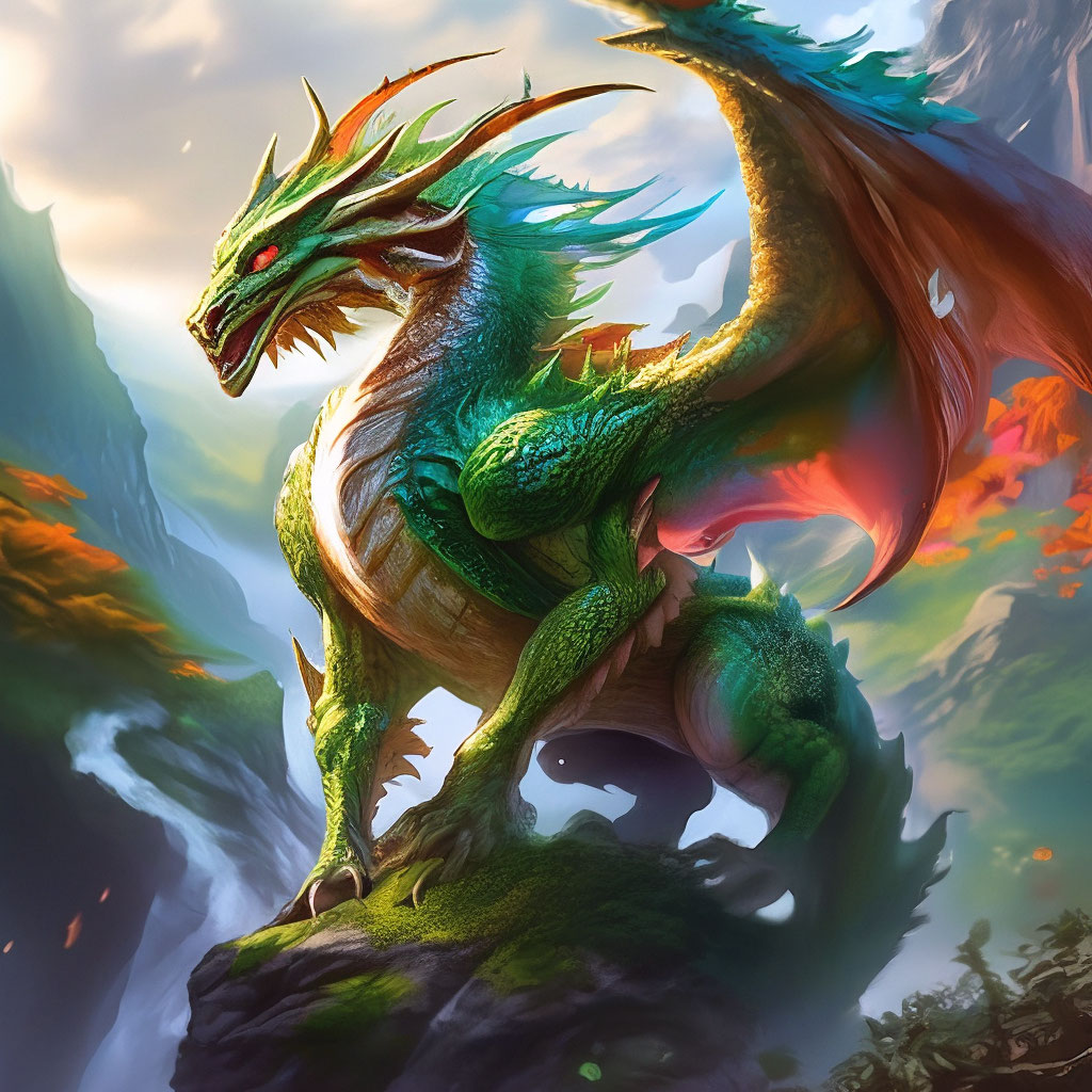 Drachenform In Der Natur