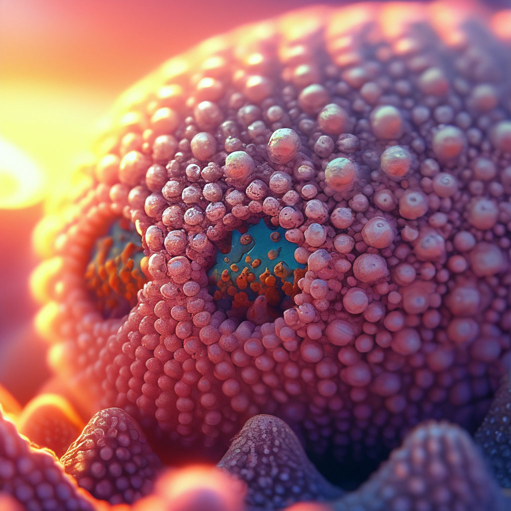 "Fractal cute fluffy round alien heperrealization, high detail, 8d ...