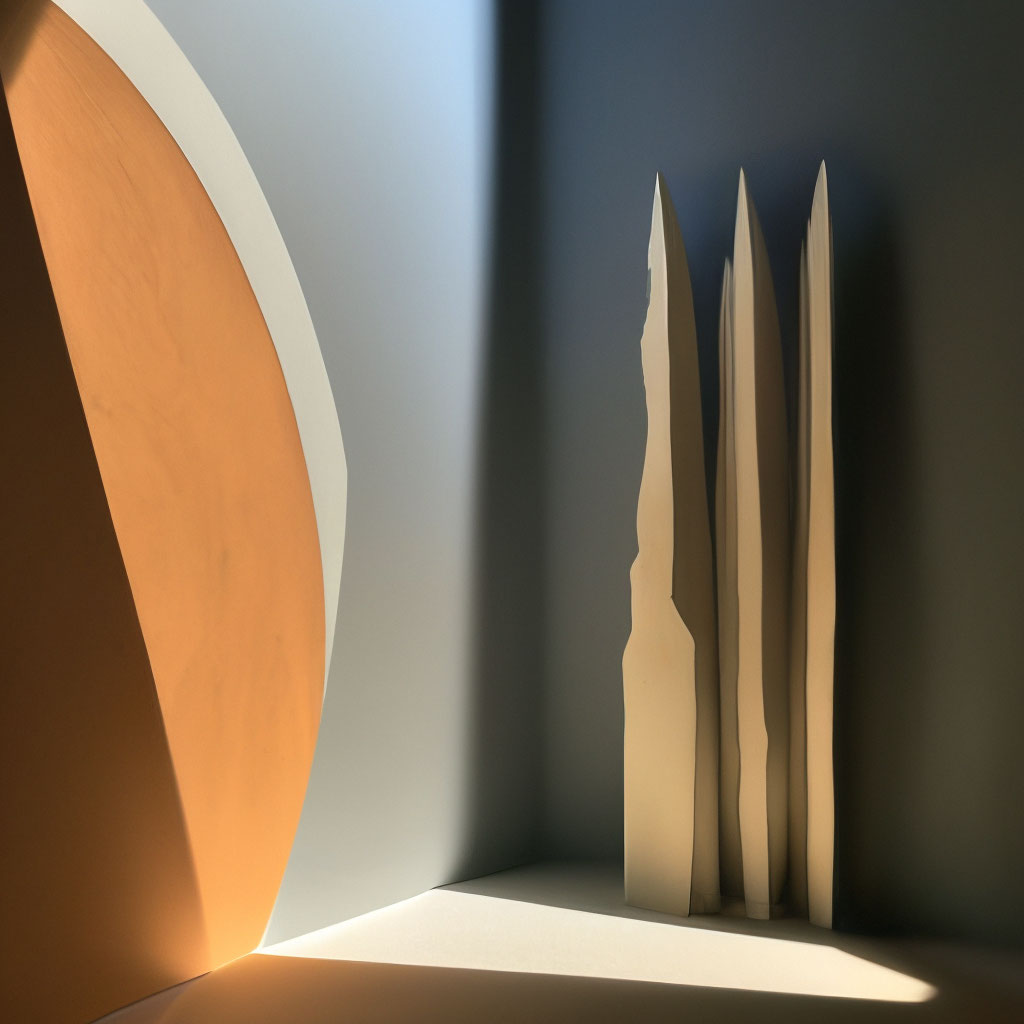 "The art of light and shadow" — image created in Shedevrum