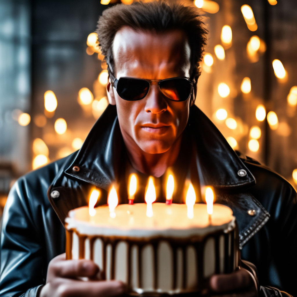Happy Birthday Terminator Memes Baby Godfather Meme Generator
