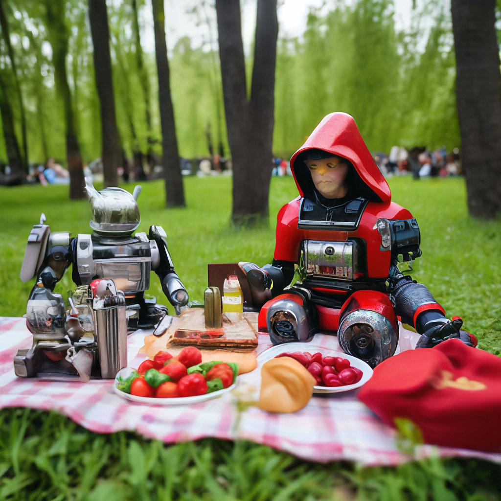 "Loki and Little red Riding Hood and Robocop and electronics and ...