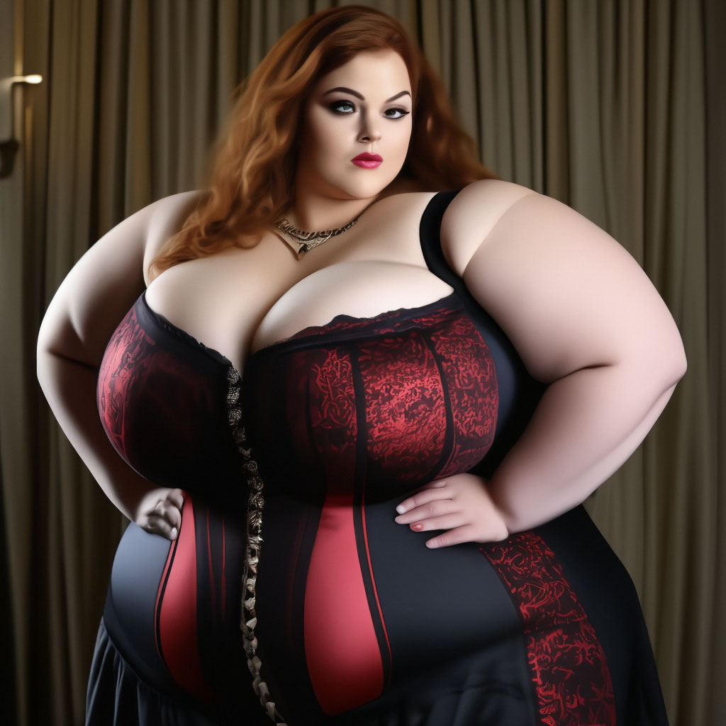 Ssbbw Macromastia Corset — Image Created In Shedevrum 9457