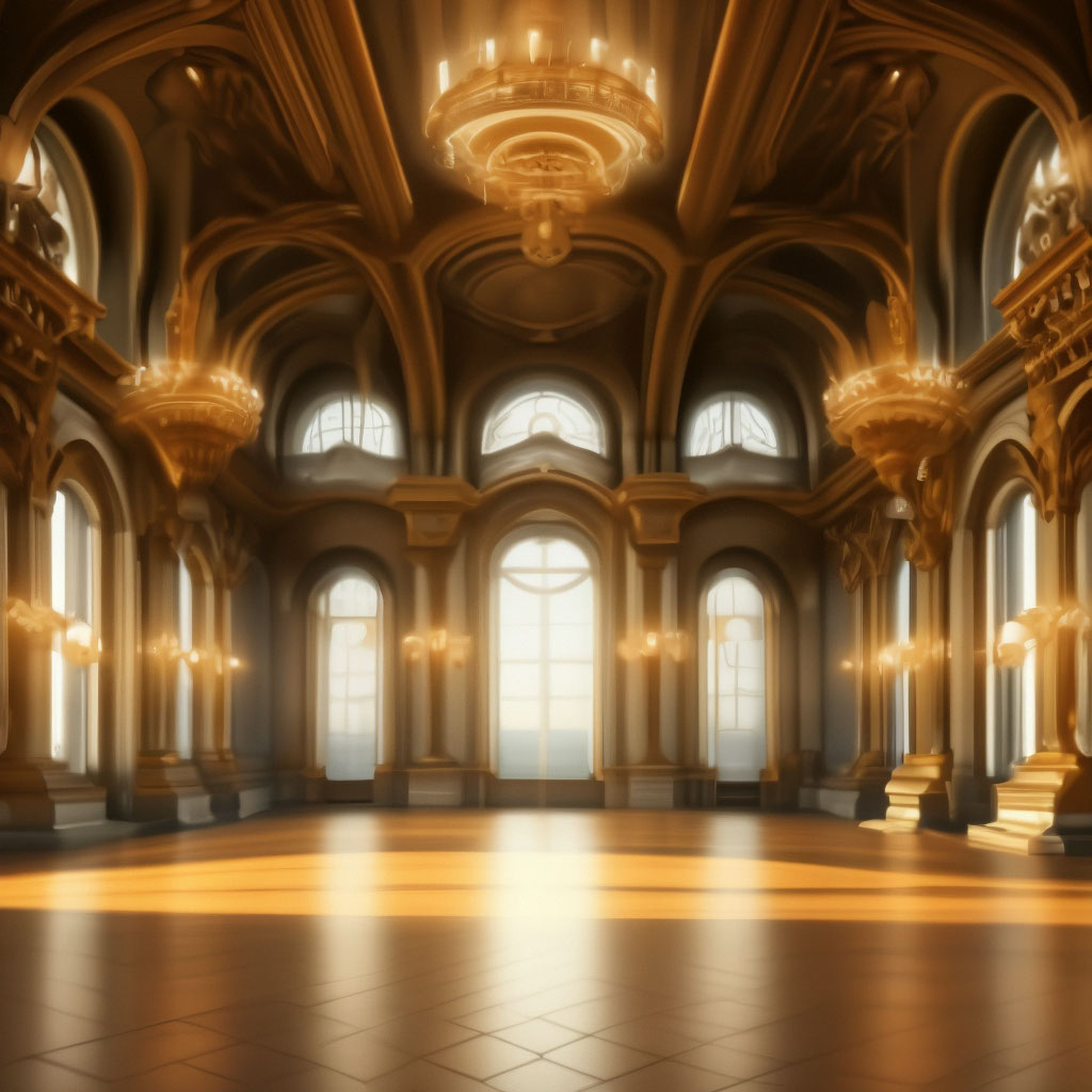 Ballroom Background Cartoon