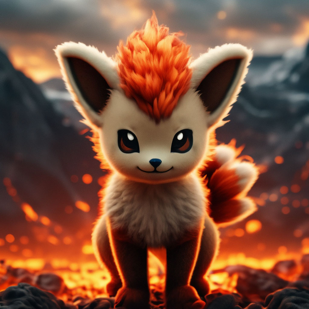 Vulpix Fire Wallpapers