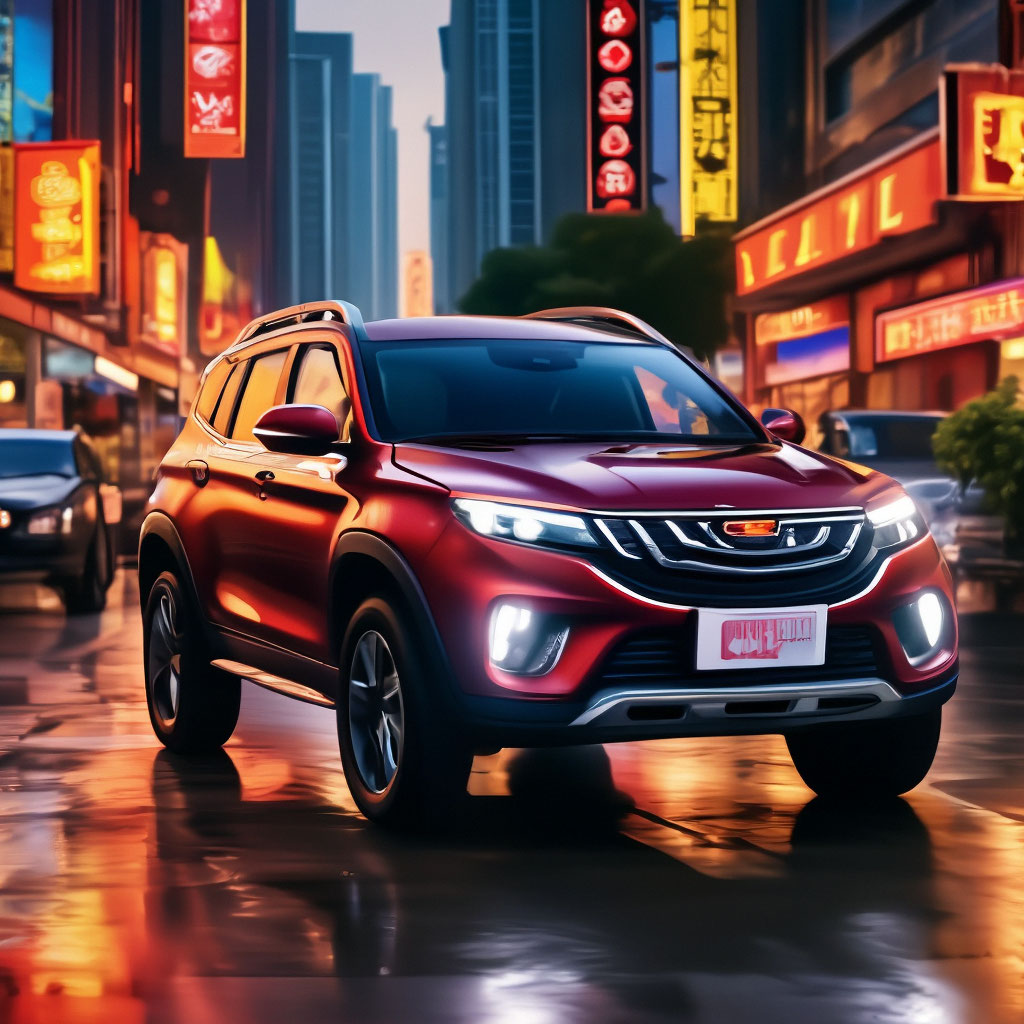 "Cherry Tiger rides through the …" — image created in Shedevrum