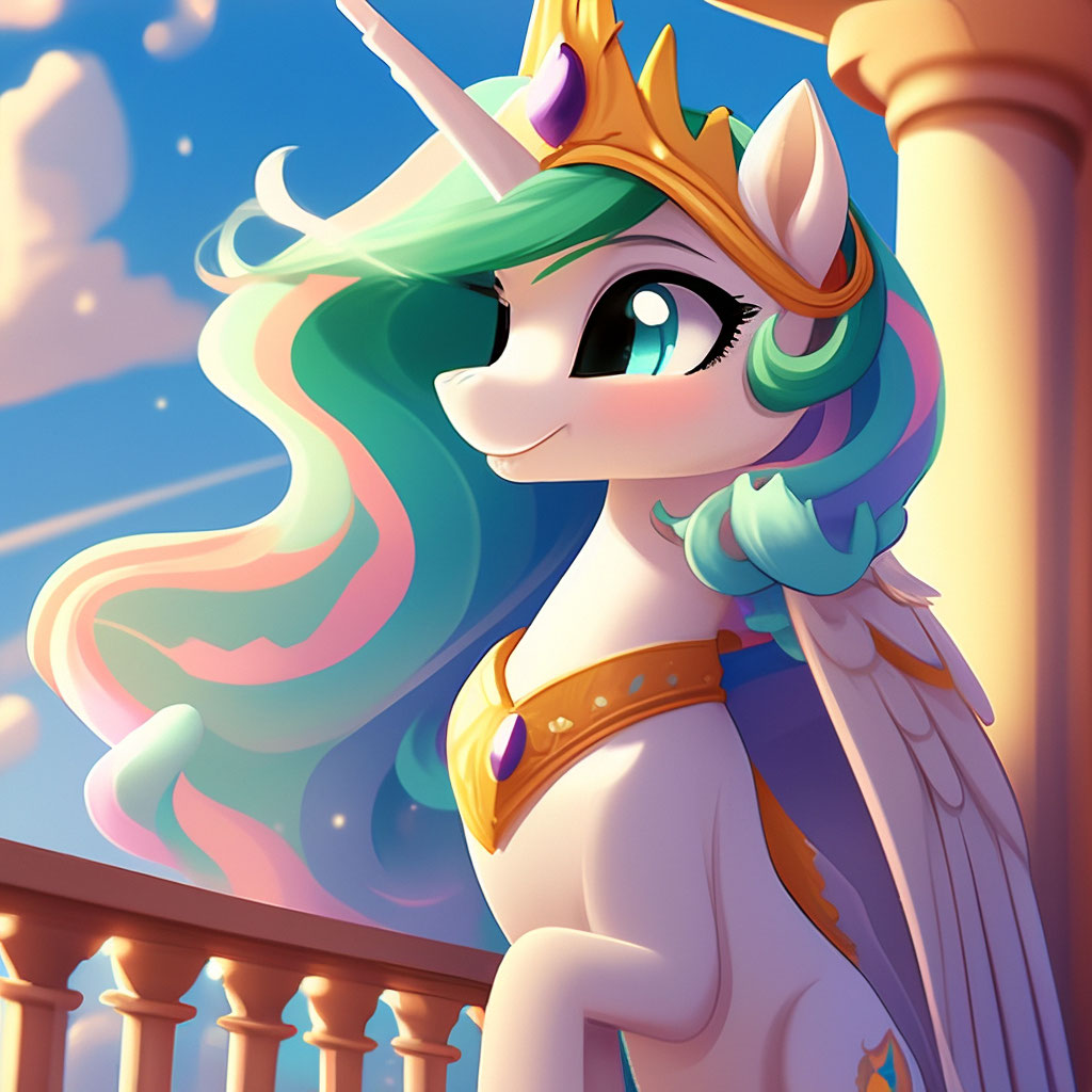 Prinsesse Celestia Vektor Beautiful My Little Pony Princess Celestia