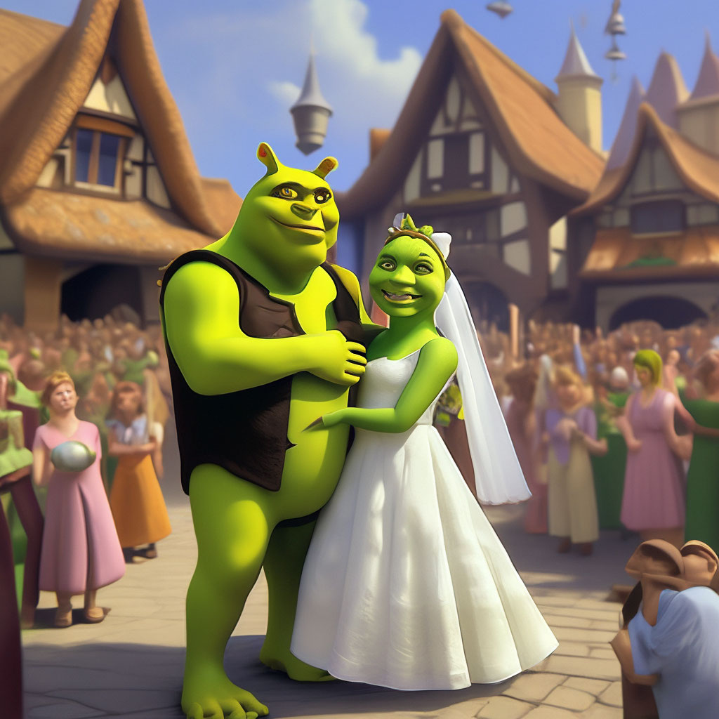 Shrek wedding scene 60 photos - Astyledwedding.com