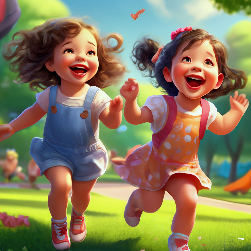 Funny Laughing Cartoon