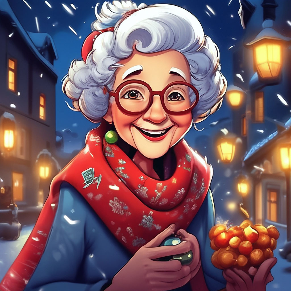 Cartoon Grandma