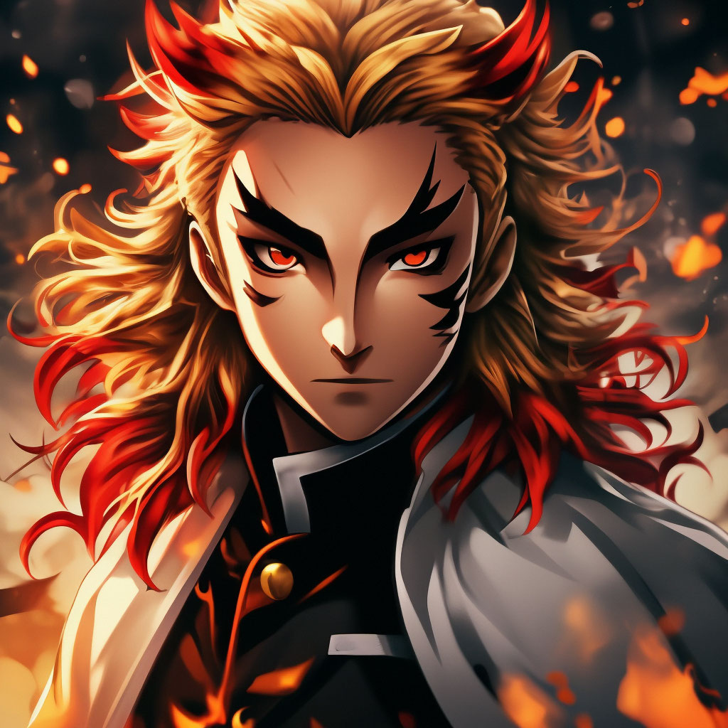 "Rengoku Kyozuro anime" — image created in Shedevrum