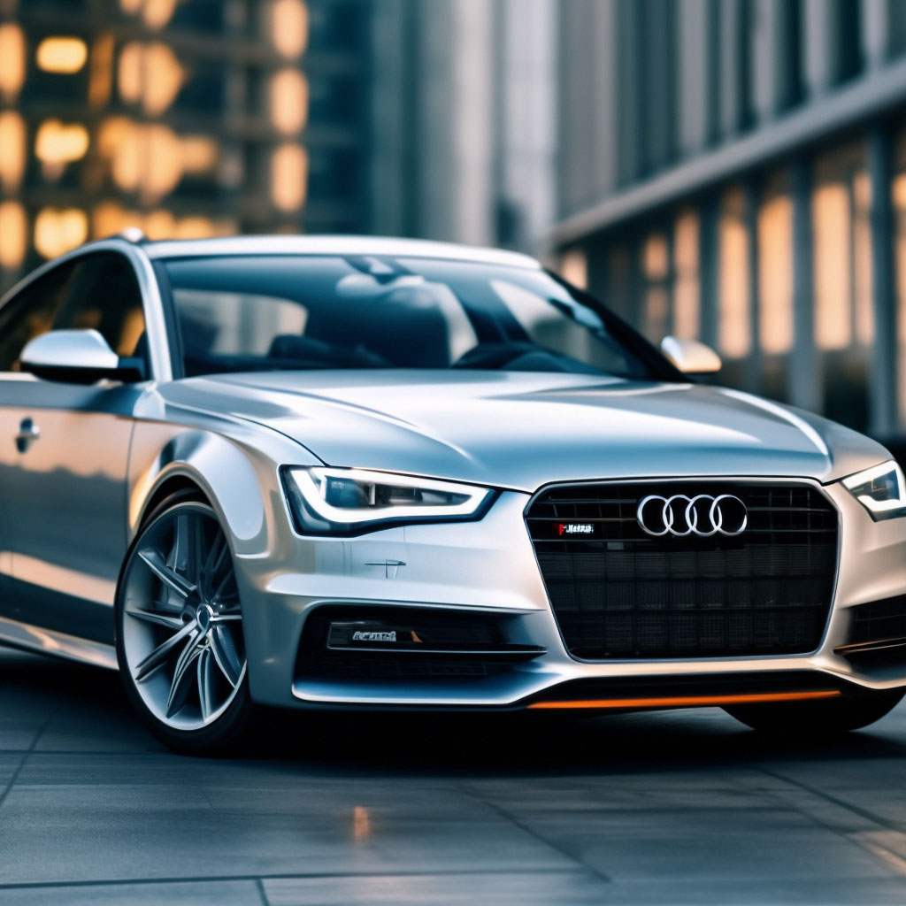 "Audi car, aesthetically pleasing, beautiful, realistic, 4k, high ...