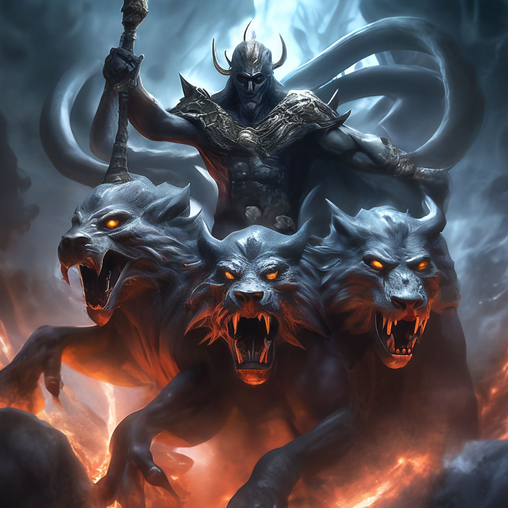 Cerberus Und Hades