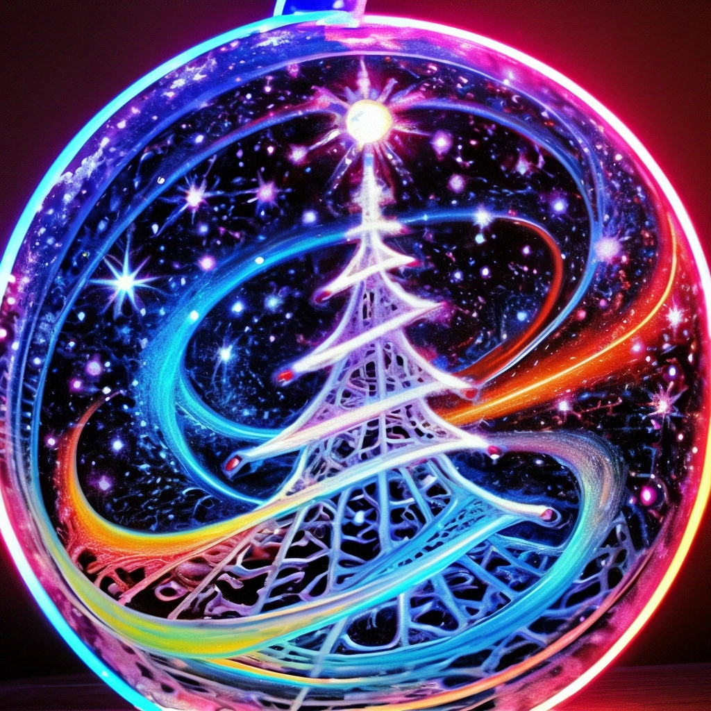 "Drawing with a cosmic fractal, dark art, starfall effect, white desert ...