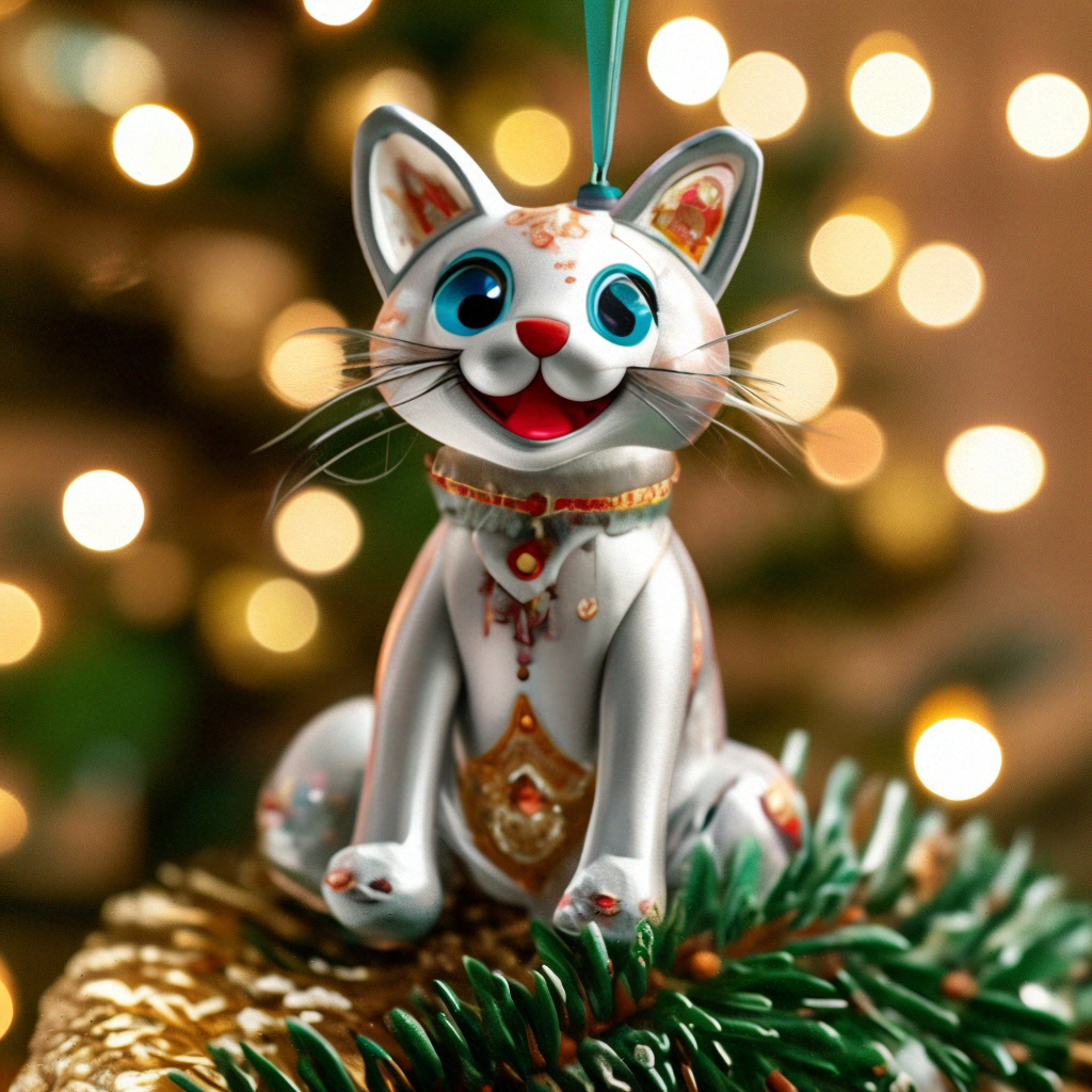 "The Vaquita smiles and sits with the cat smiling" — image created in ...
