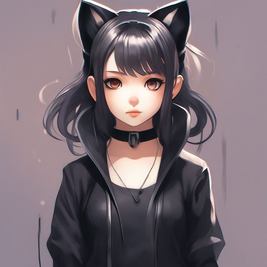 Anime Girl With Cat Ears And Tail Tumblr
