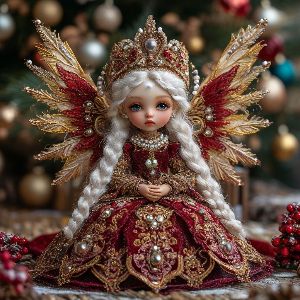 "Mechanical angel,hinged BJD doll,divine face, full height, Russian ...