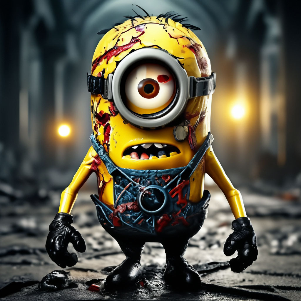 Fondo De Pantalla De Minion Zombi Hamburguesas Zombie, Bonito,