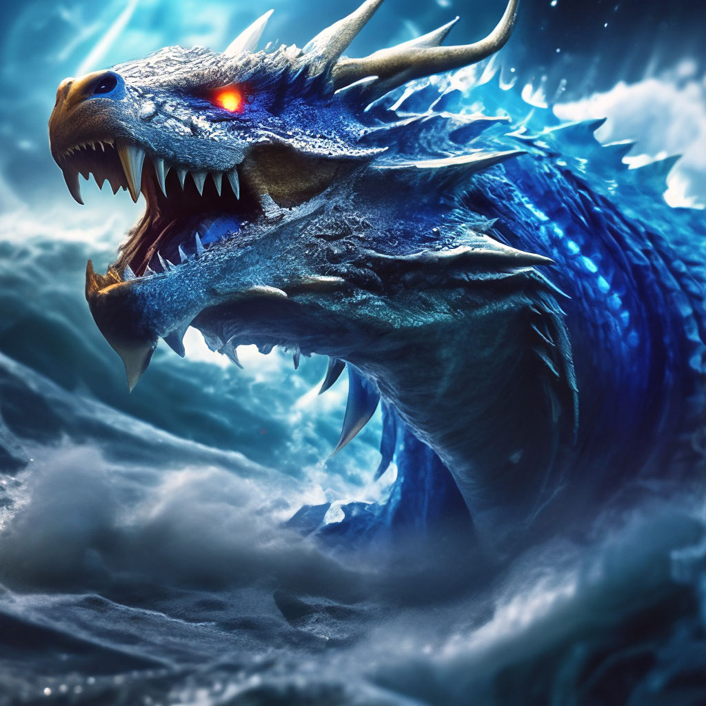Water Dragons Pictures
